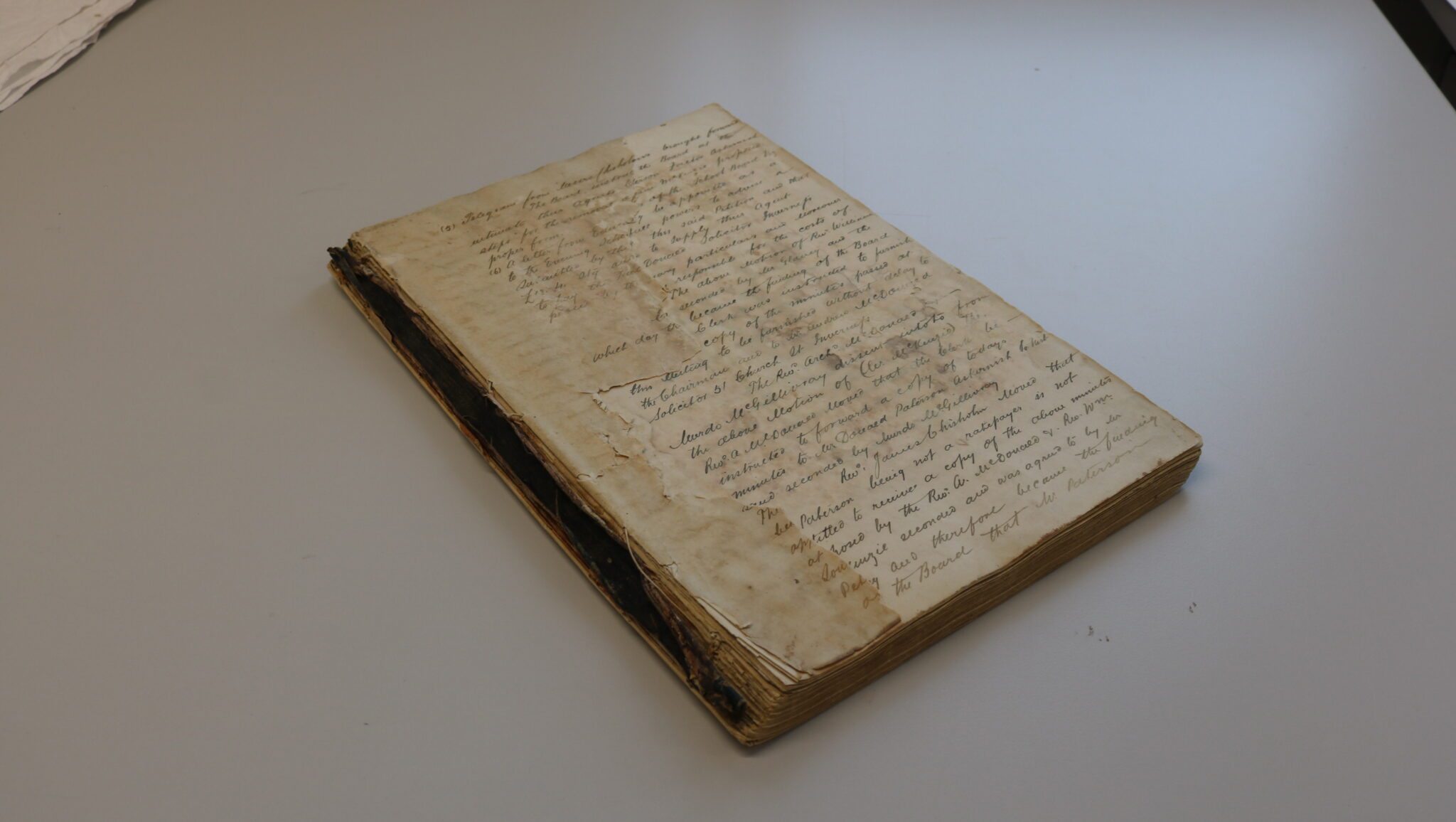 Conservation of Barra School Board collection - Outer Hebrides Heritage ...